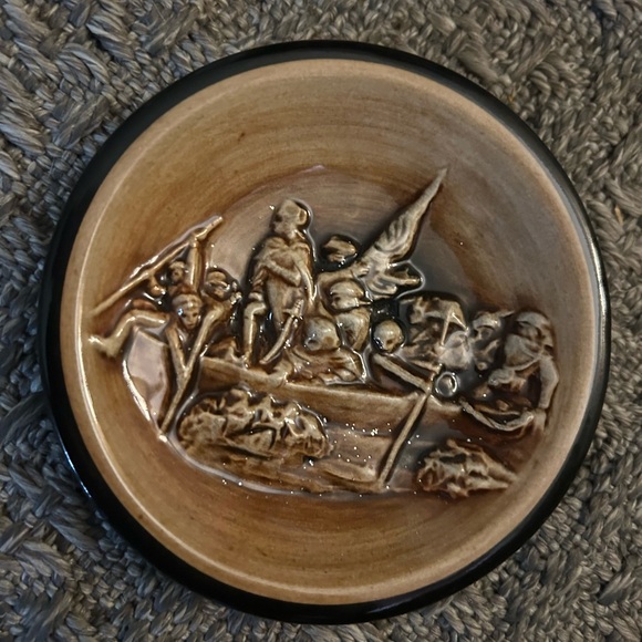 pennsbury pottery | Art | Pennsbury Pottery Dish Washington Crossing ...